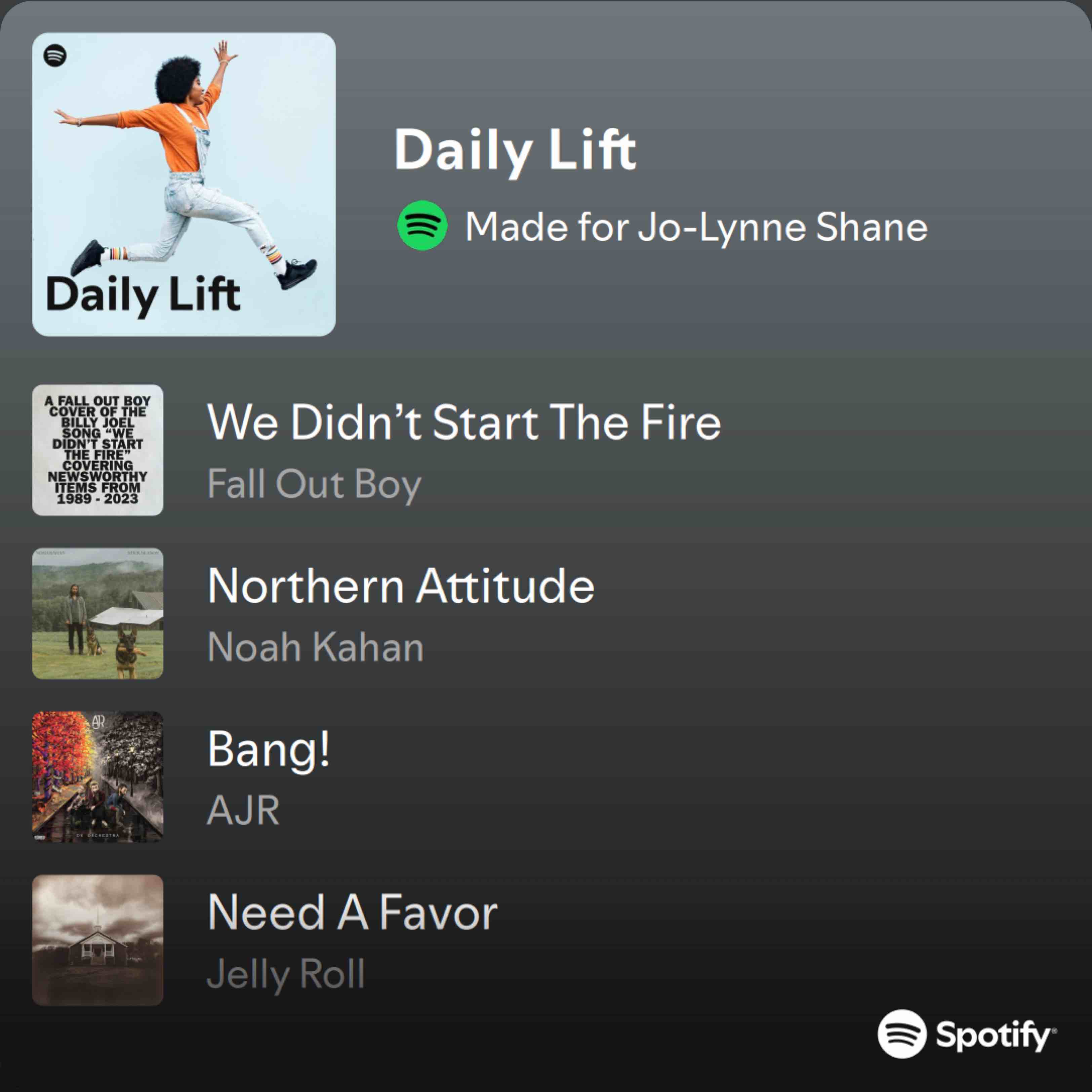 Daily Lift | Spotify Playlist